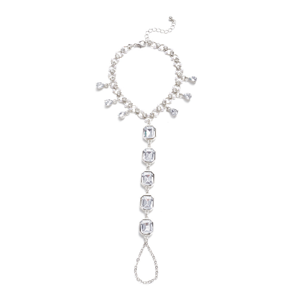 Elegant Crystal Barefoot Sandal Anklet, CA290023 (Ver.2) – EVER STRONG