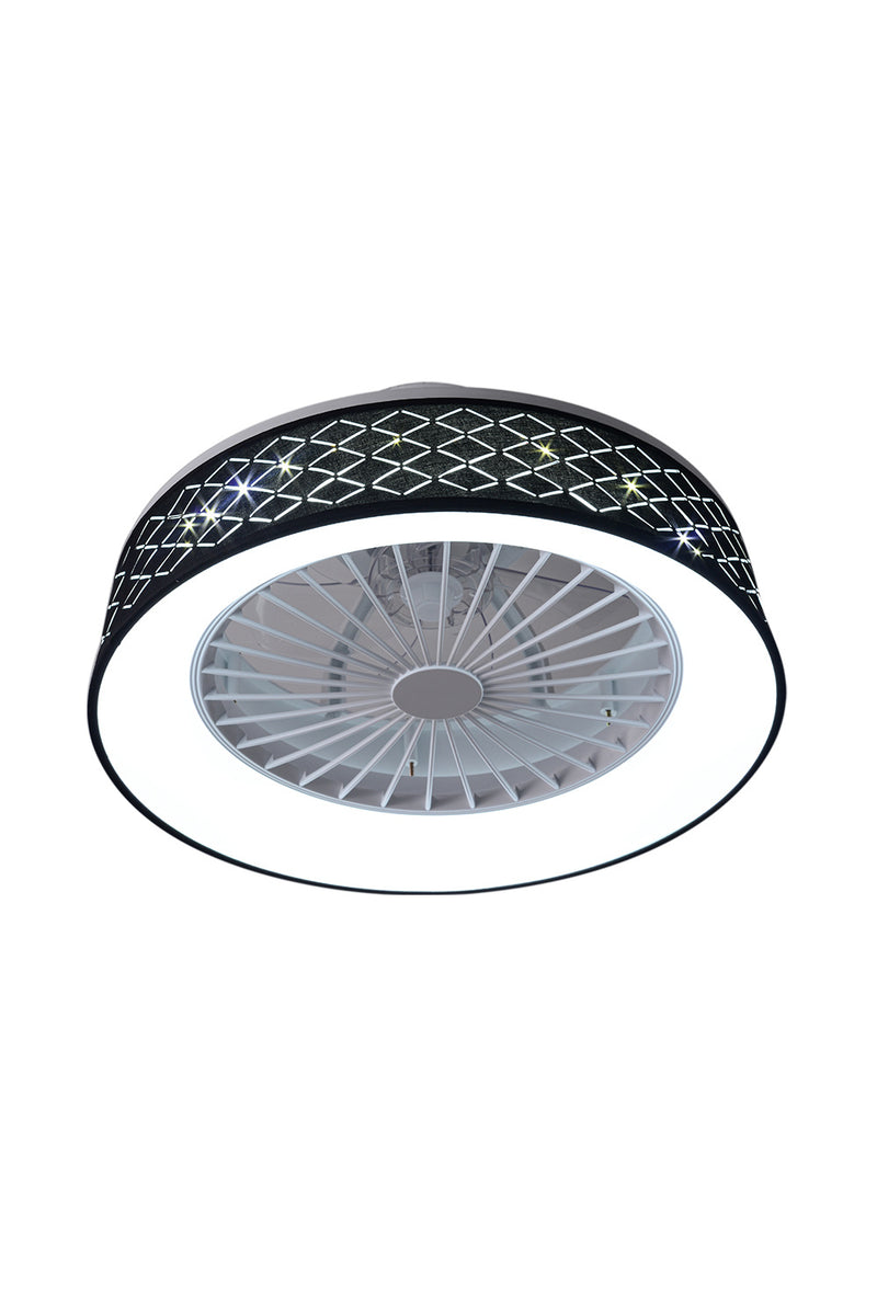 Ceiling Mount Rhombus LED Fan Light, DM0848 – EVER STRONG