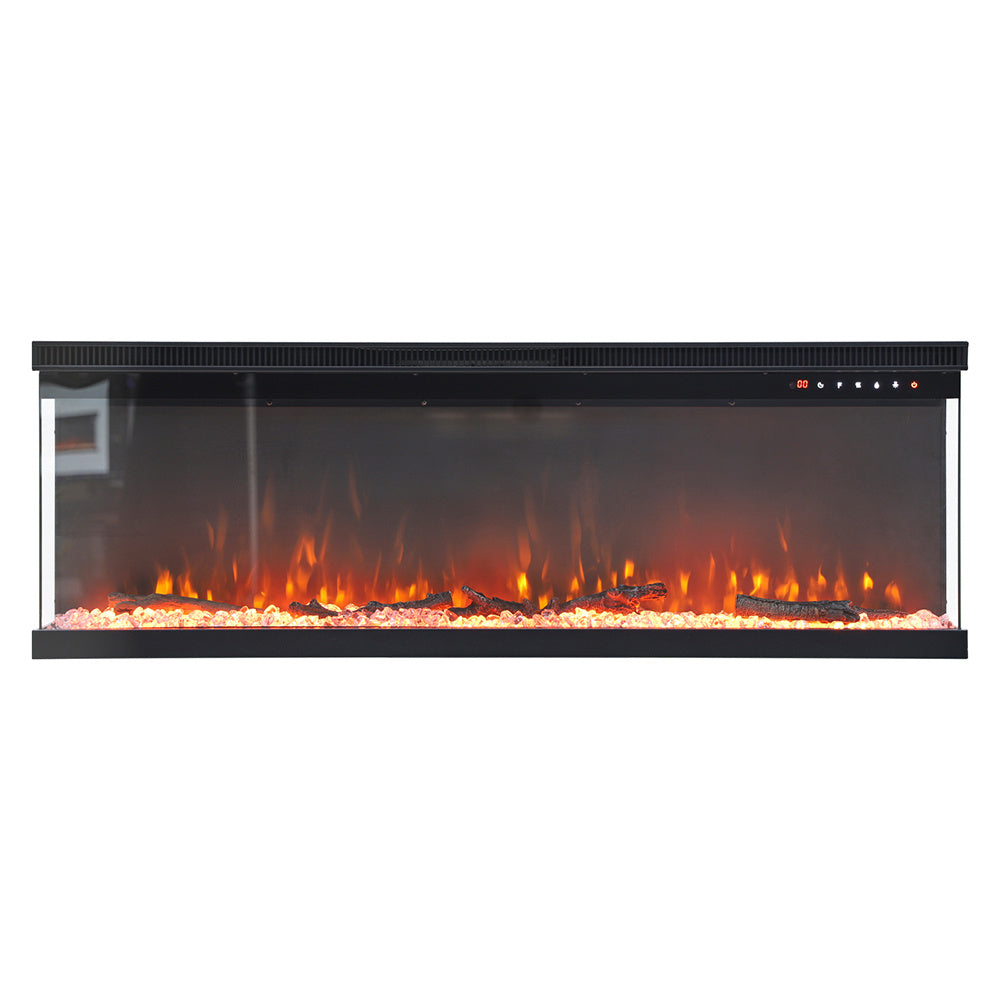60inch Recessed/Freestanding Electric Fireplace, KA0010 – EVER STRONG