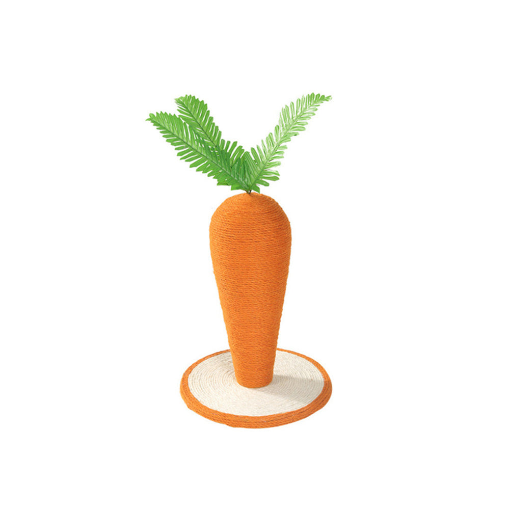 Livingandhome Sisal Carrot Cat Scratching Post, WM0150 – EVER STRONG