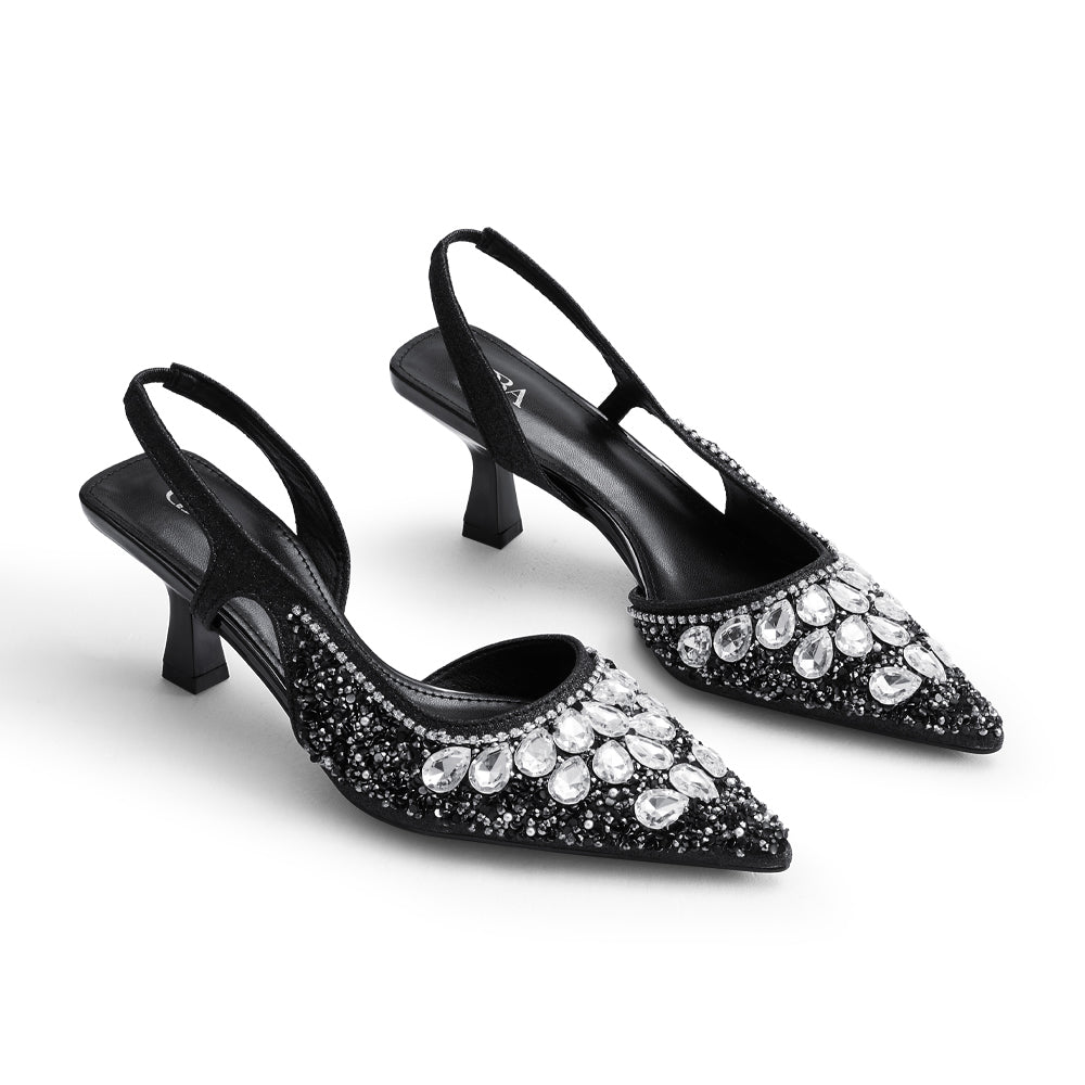 Pointed Closed Toe Slingback Heels, JW0198 (Ver.2) – EVER STRONG