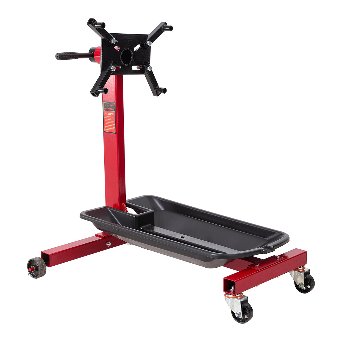 360 Degree Rotating Engine Stand with Oil Drip Pan and Casters, UR0300 ...