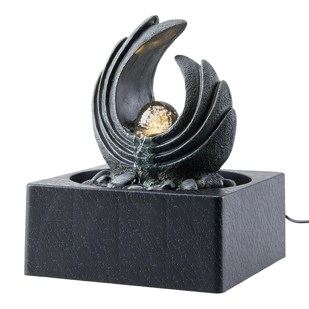 Tabletop Waterfall Fountain with LED Lighting, GD030030 (Ver.2) – EVER ...