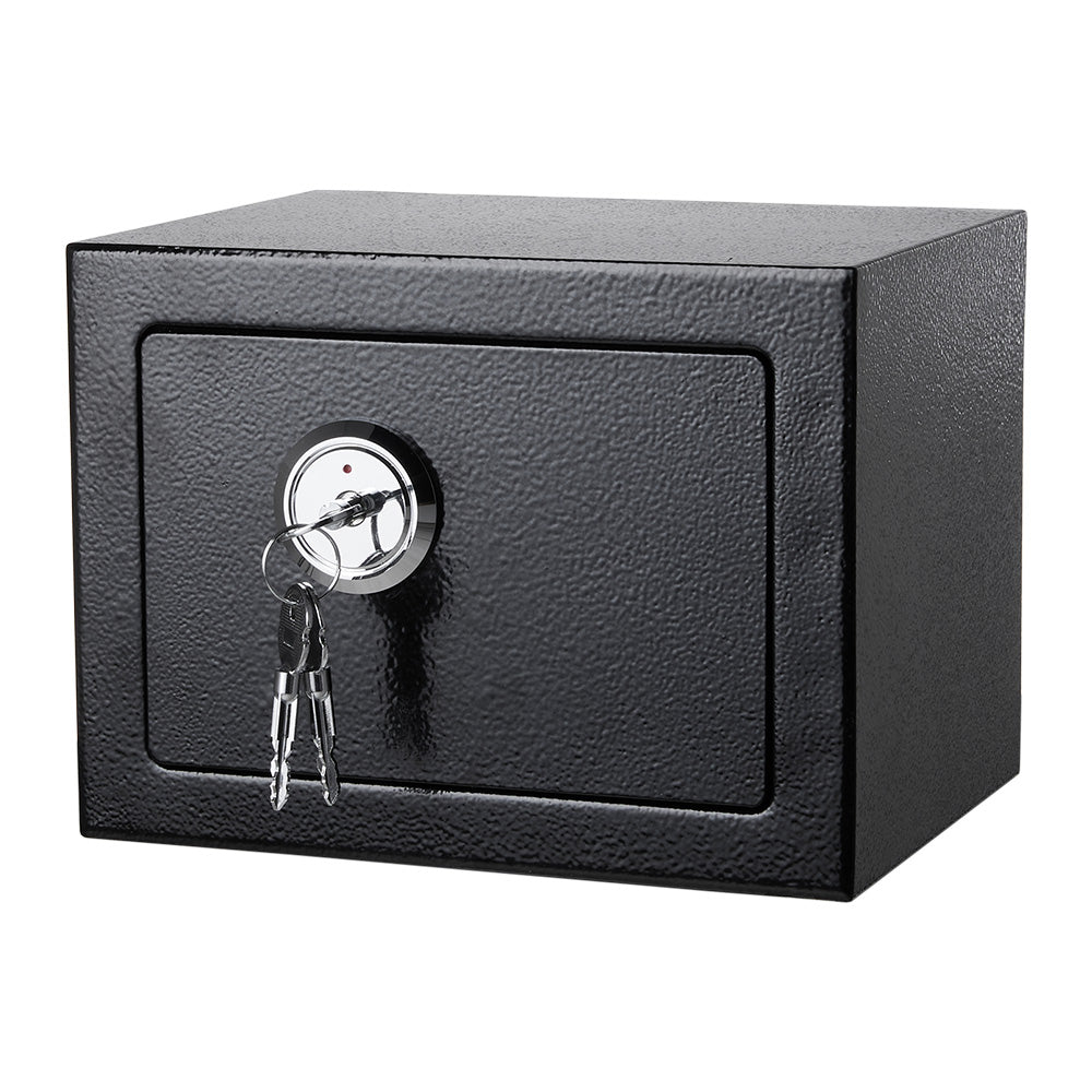 6L Mini Mechanical Lock Safe Home Office Security Box with Keys, ZT008 ...