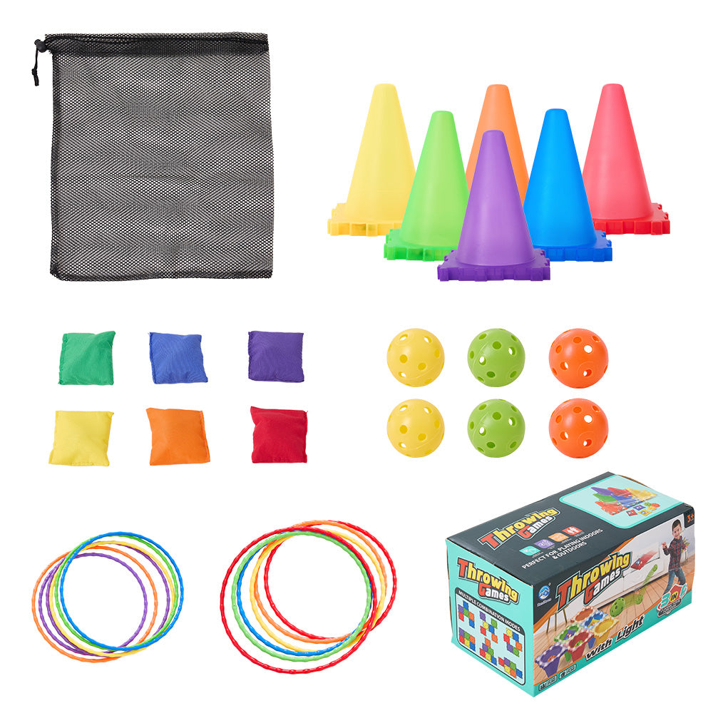 Children Throwing Game Set with 6 Lighting Cones, TE090020 – EVER STRONG