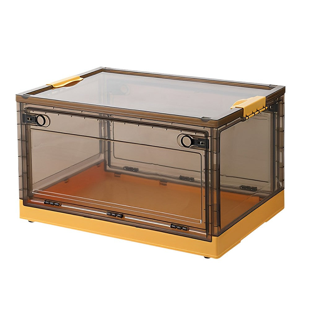 Visual Folding Storage Box with Wheels for Home Organizer, WZ0051 ...