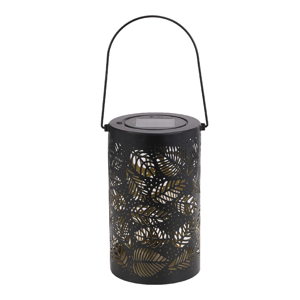 Solar-Powered Metal Leaf pattern Hollow Garden Projection Lamp, WF0288 ...