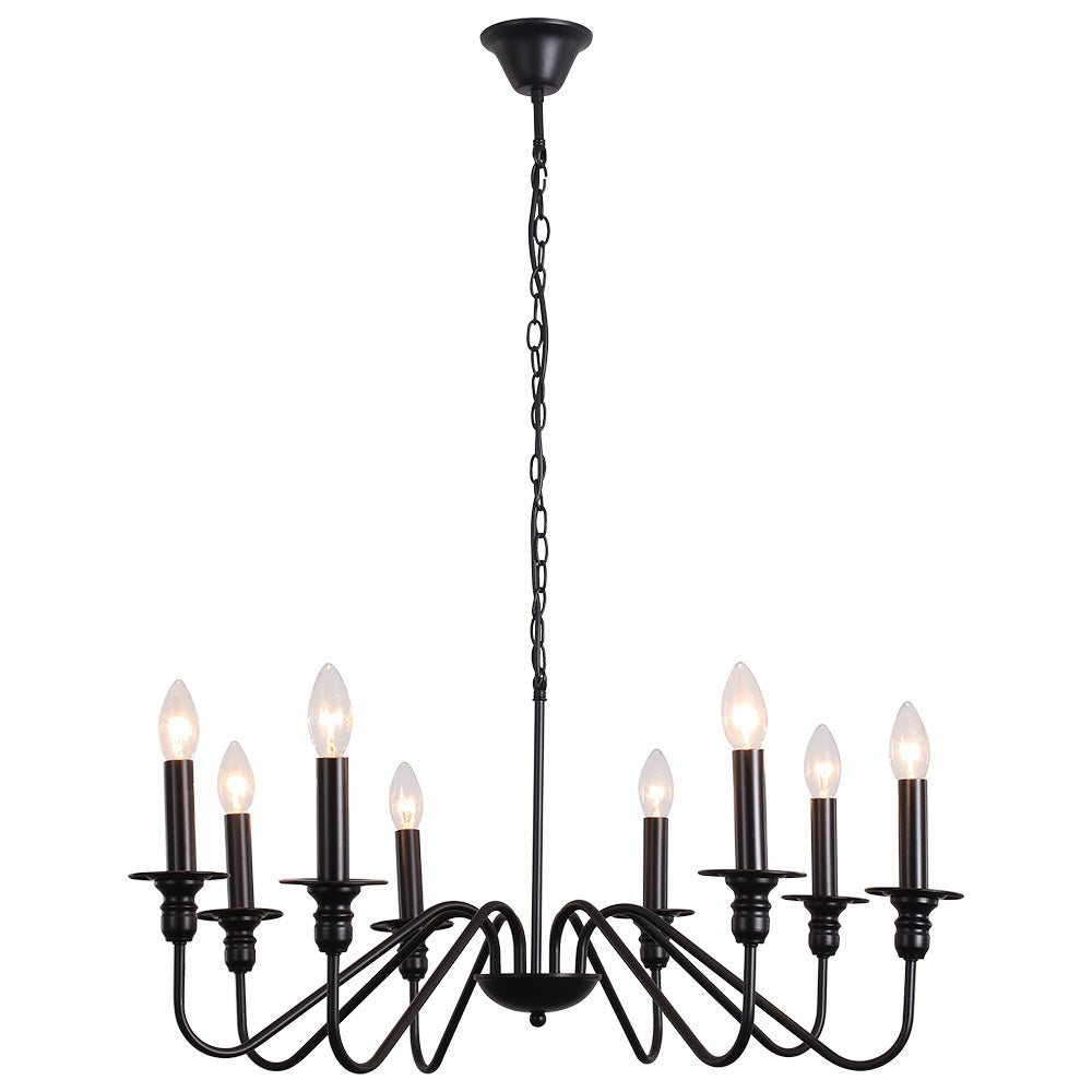 Vintage Style 8-Light Candle Pendant Light, FI0394 – EVER STRONG