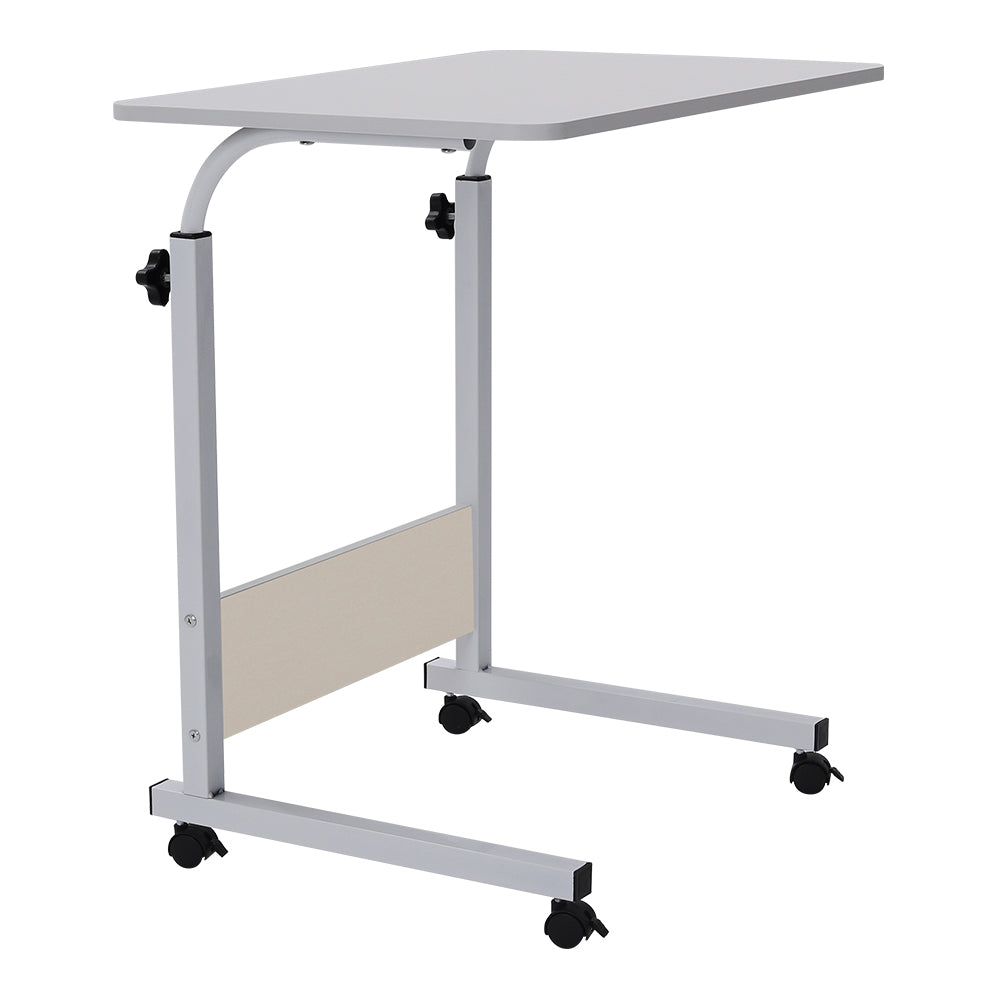 Height Adjustable Mobile Table Overbed Desk with Wheels, SP2995 (Ver.2 ...