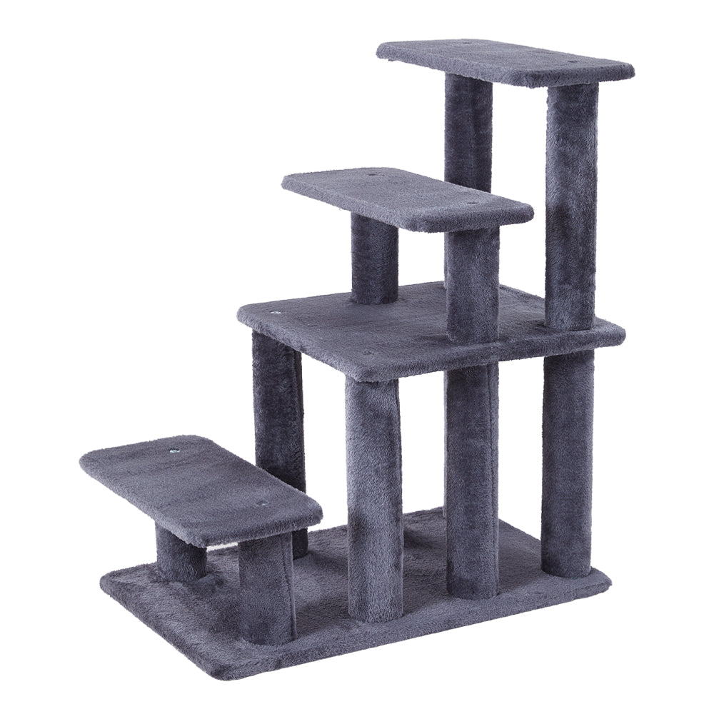 Pet Stairs Cat Tree with 4-step Climb Ladder, CT1361 – EVER STRONG