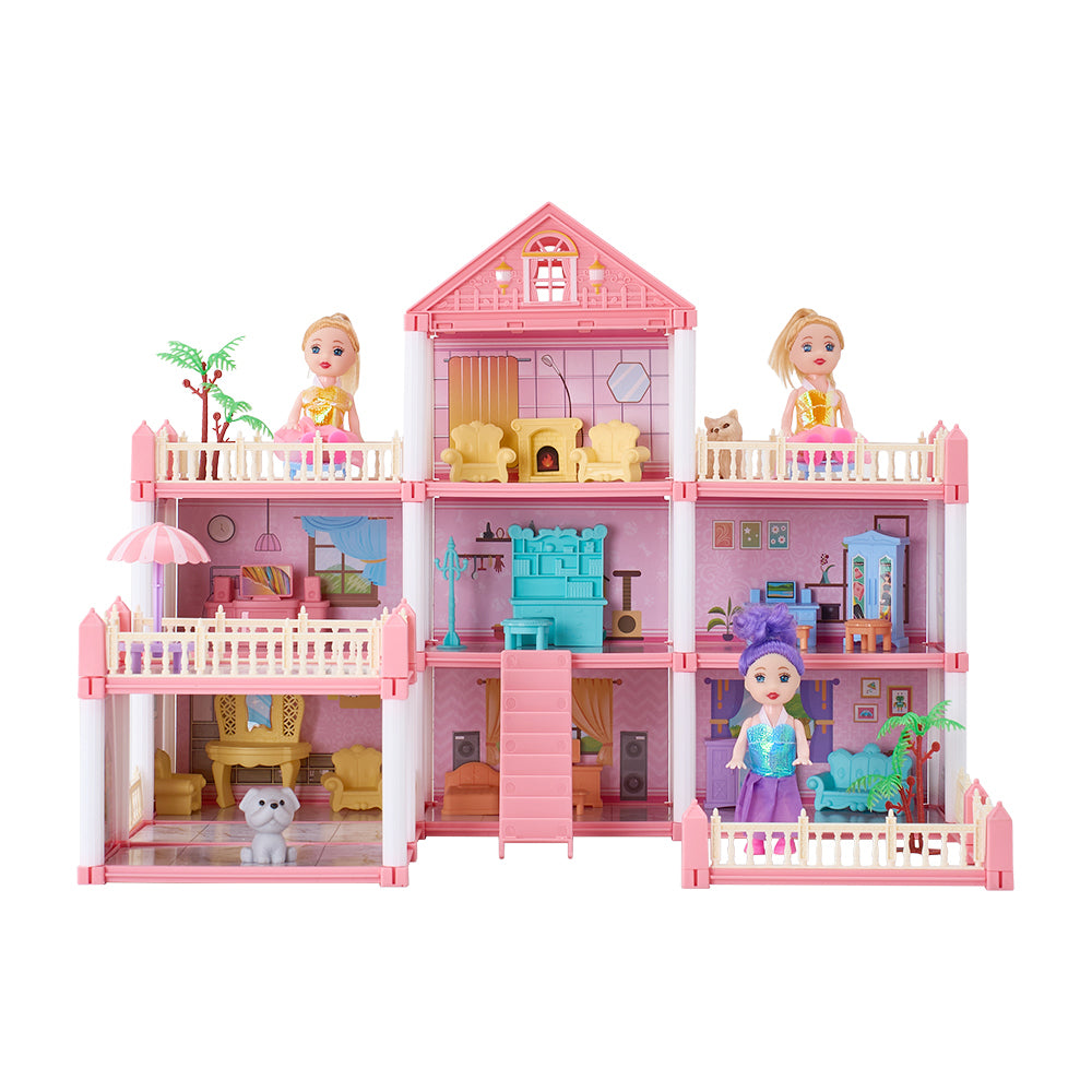 Doll House Playset, TE380085 (VER.2) – EVER STRONG