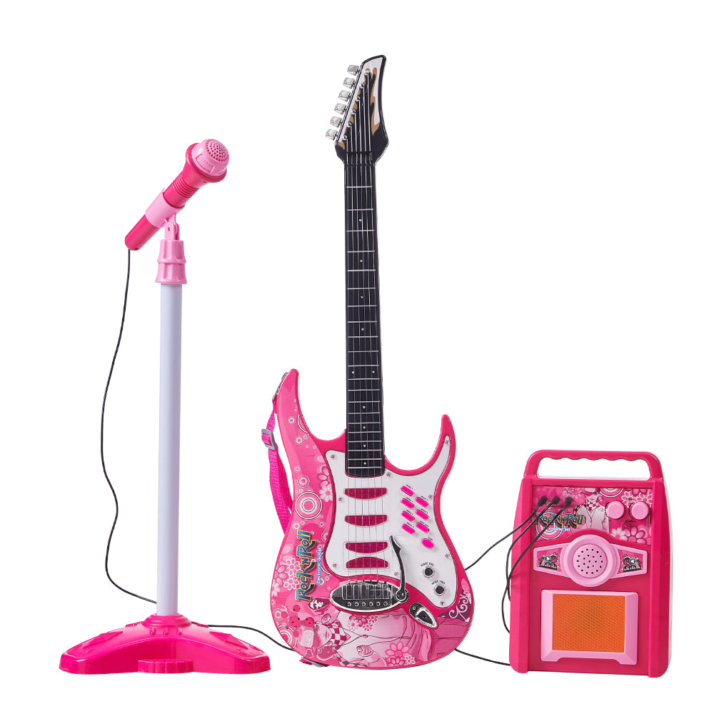 Electric Guitar Microphone Amplifier Toy Set, CT1085 – EVER STRONG