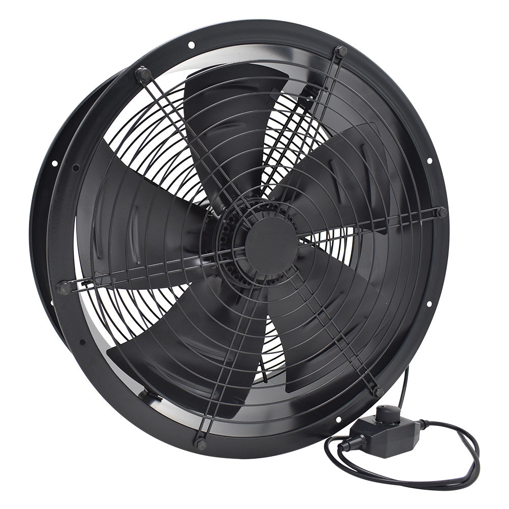 Livingandhome Ventilation Wall-Mounted Exhaust Axial Fan 16-inch, FI03 ...