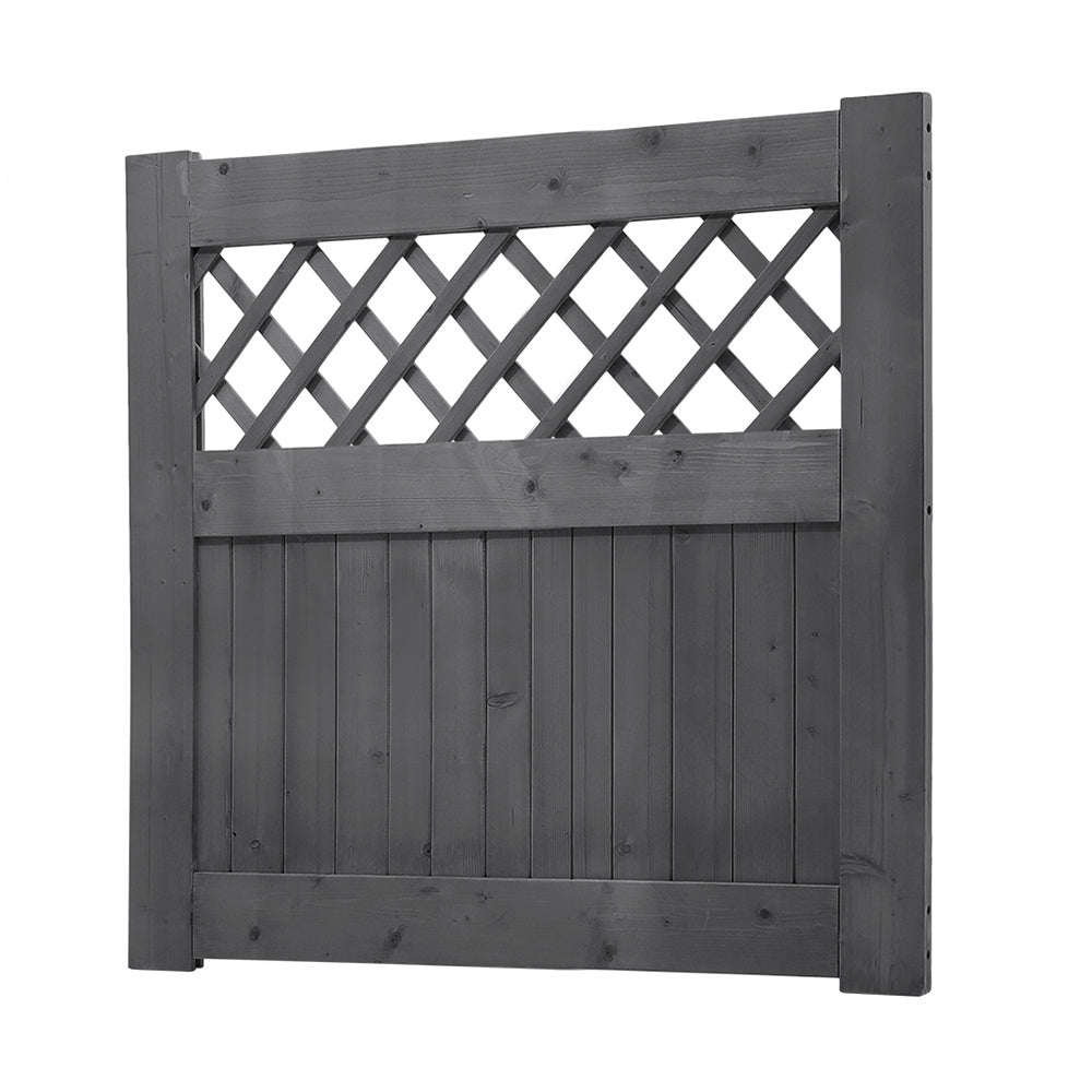 Rhombus Garden Wood Fence Gate, LG1417 (Ver.2) – EVER STRONG