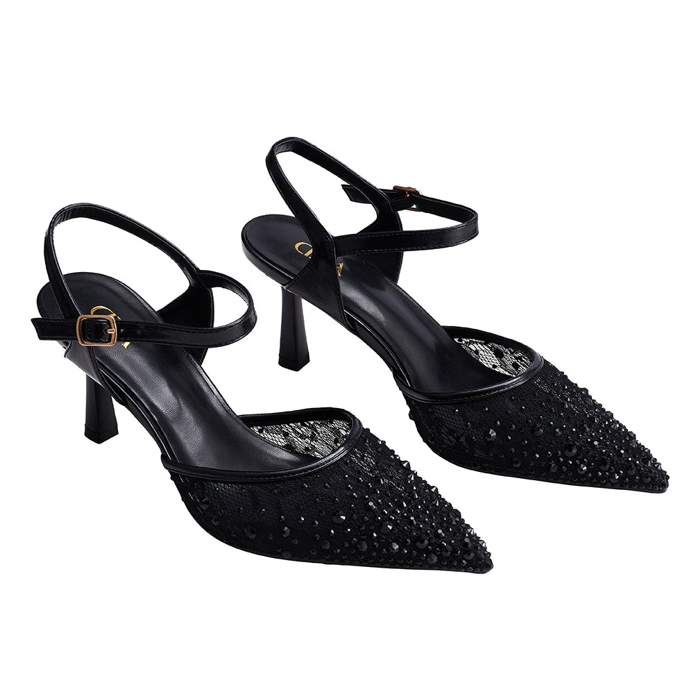 Elegant Slingback Stiletto Heels, JW0179 (Ver.2) – EVER STRONG