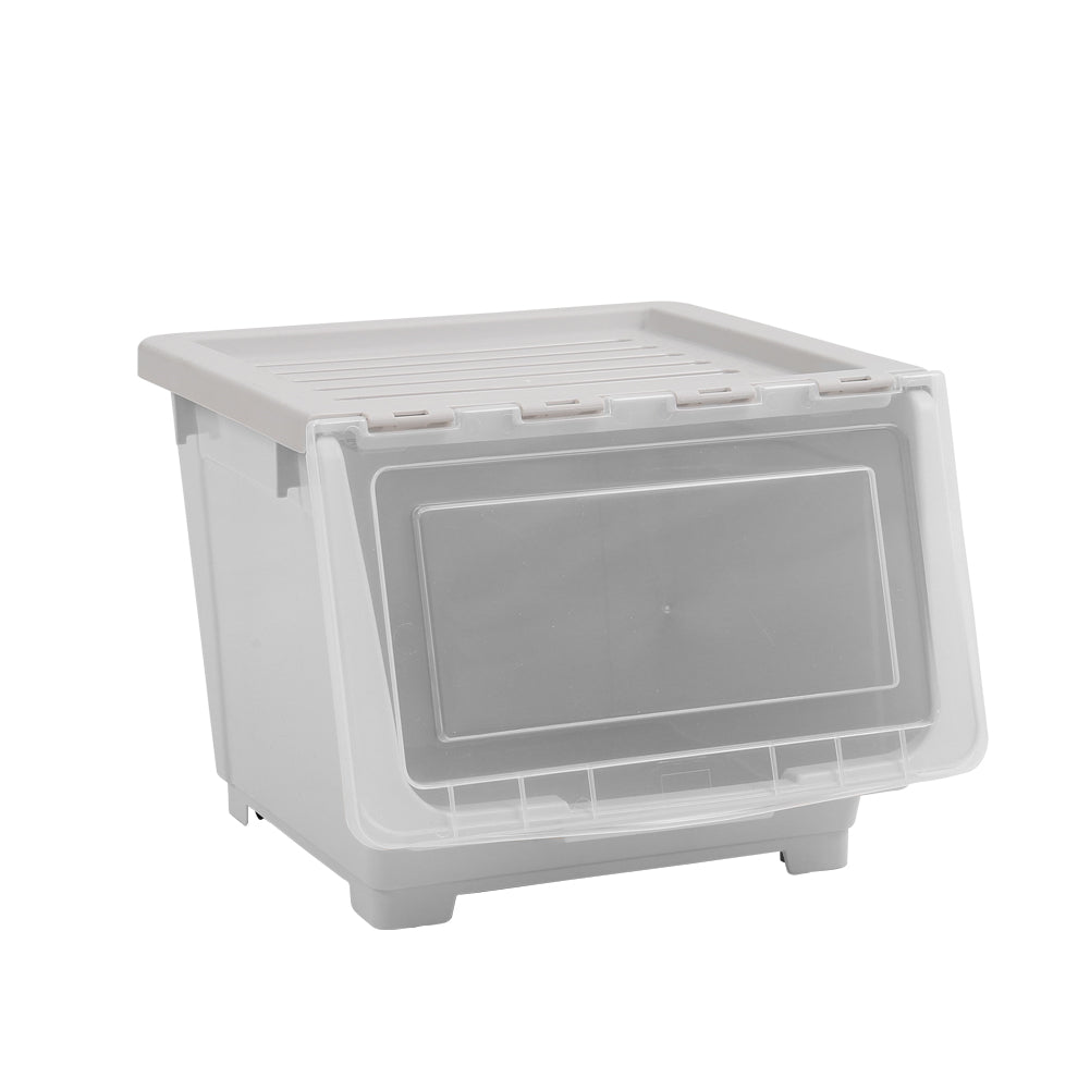Easy Access Stackable PP Flip Top Storage Box, CT0174 (Ver.2) – EVER STRONG