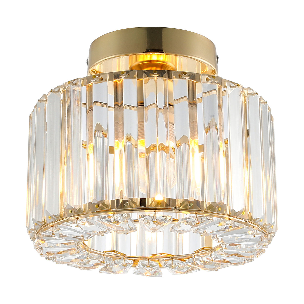 Livingandhome Crystal Mount Ceiling Light, LG1313 – EVER STRONG