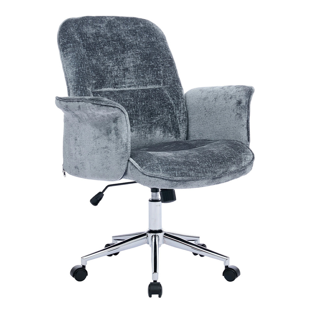 Retro-style Office Chair with Armrests and Casters, FO050014 – EVER STRONG