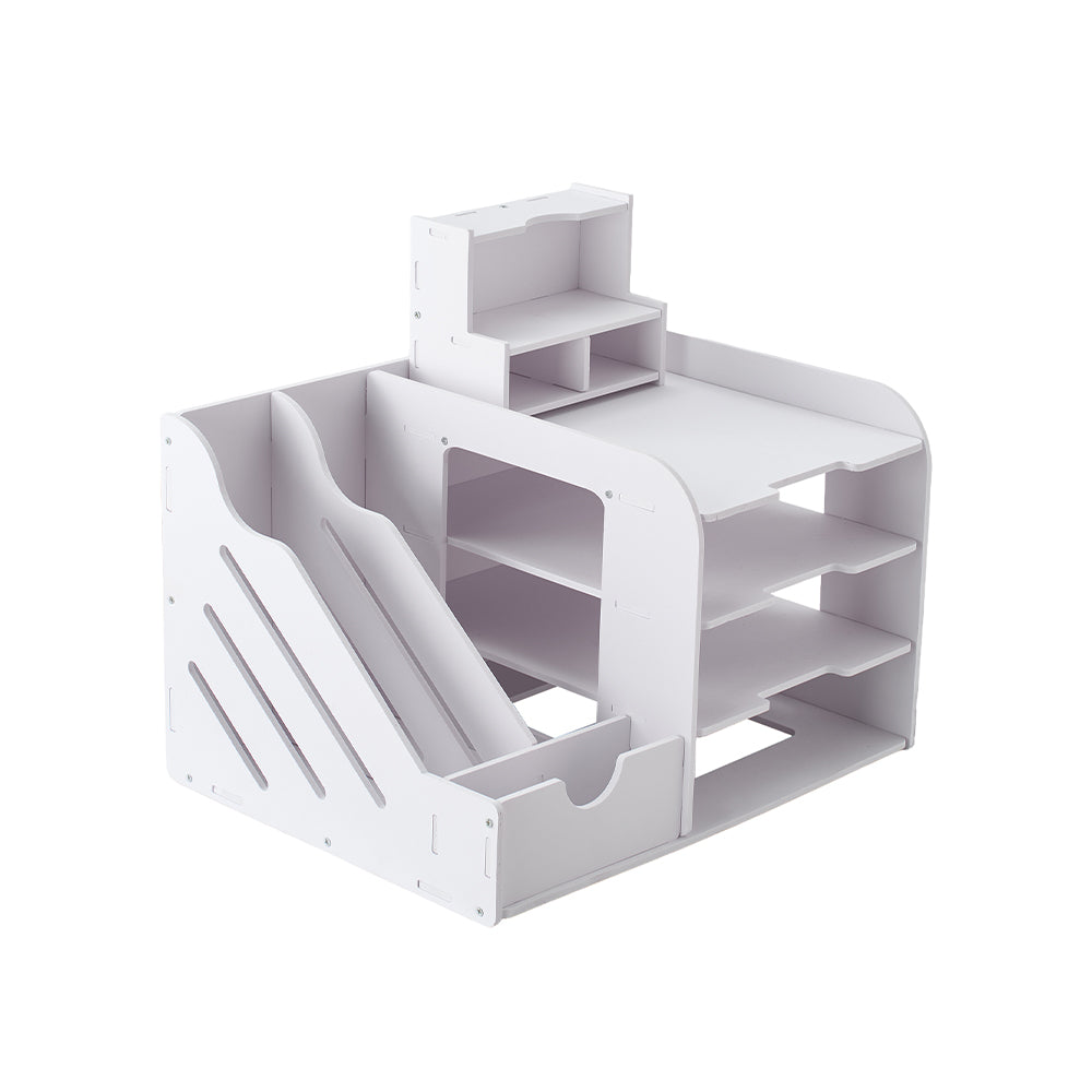 White Desktop Letter Tray Desk Organiser, HO570029 – EVER STRONG
