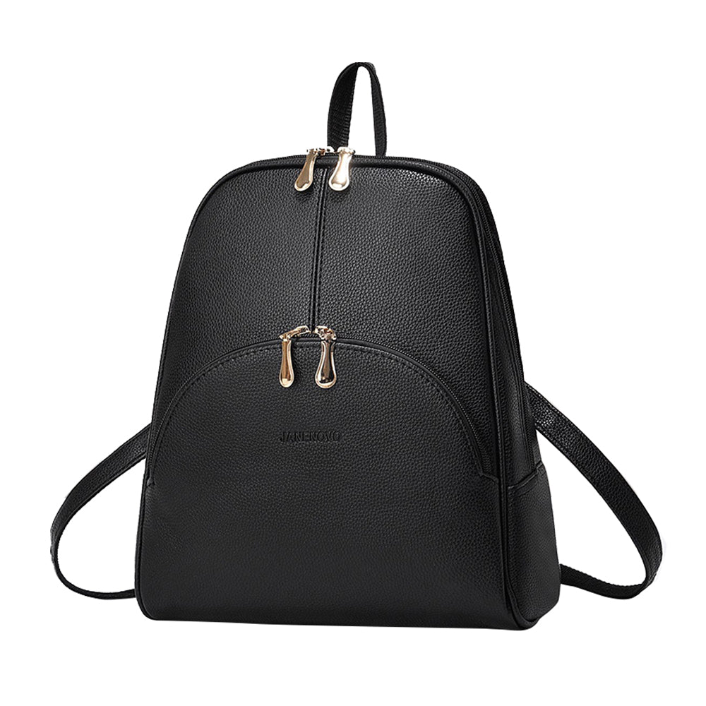 Black PU Leather Backpack, JW0022(Ver.2) – EVER STRONG