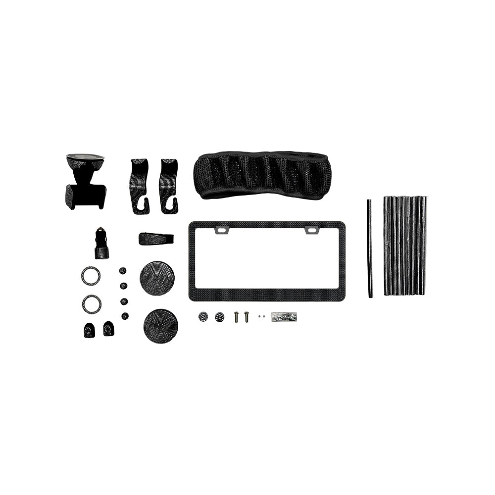 27-Piece Bling Car Accessories Set, UA160058 (Ver.2) – EVER STRONG