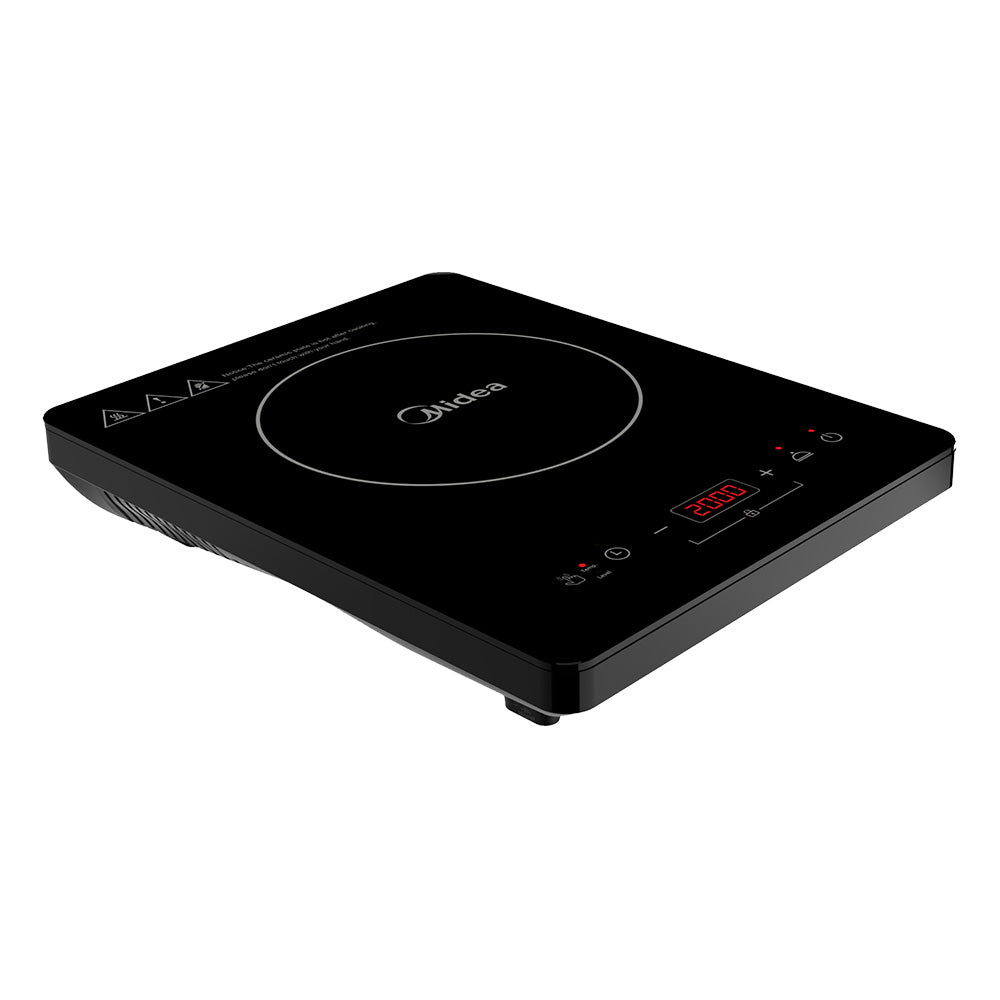 Midea Portable Single Induction Hob with 10-level Power and Temperatur ...