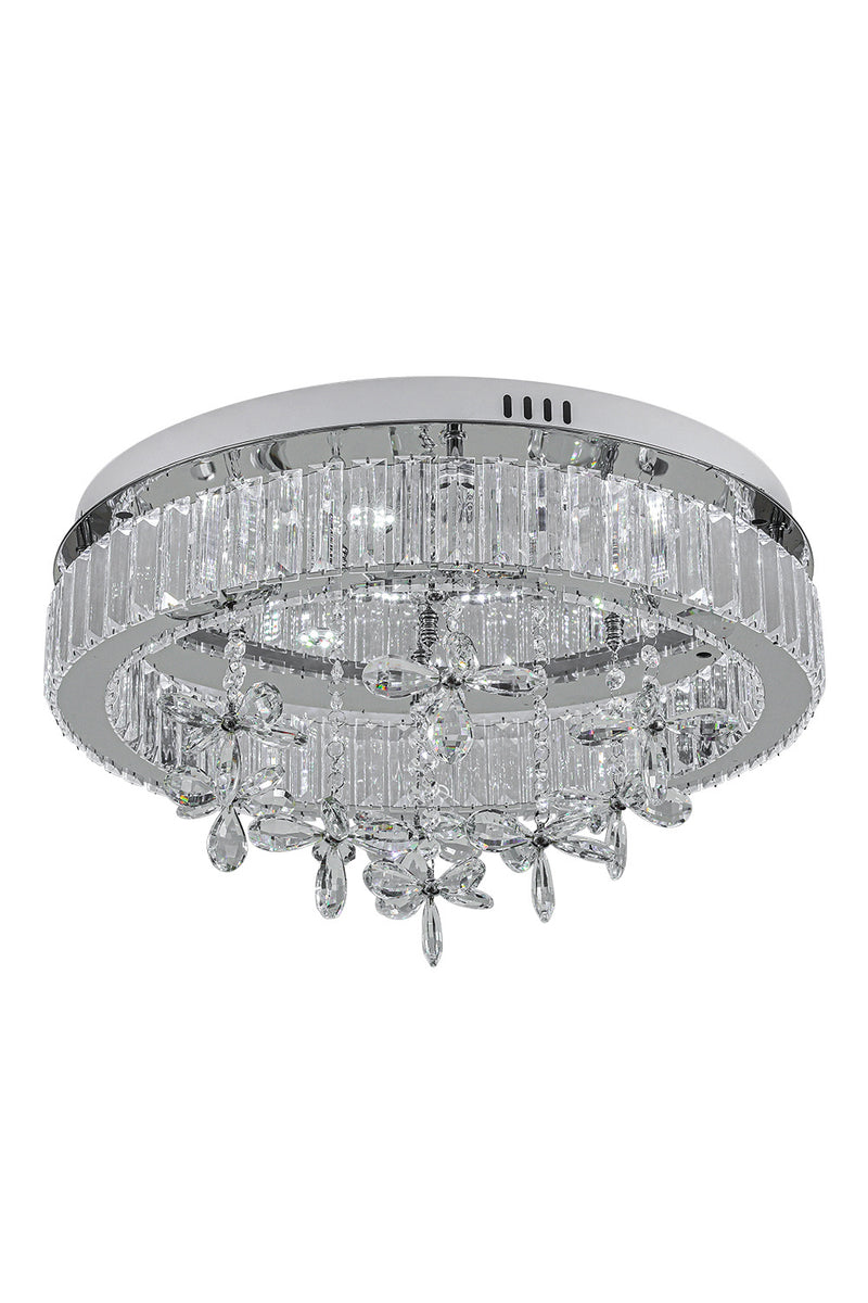 Modern Round Crystal Celling Light with Crystal Pendant, LG1336 – EVER ...
