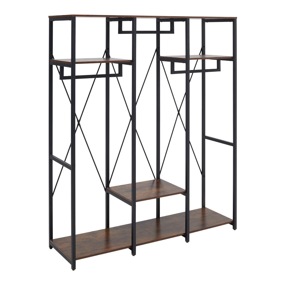 Freestanding Clothing Rack with Storage Shelves, XY0330XY0331 – EVER STRONG