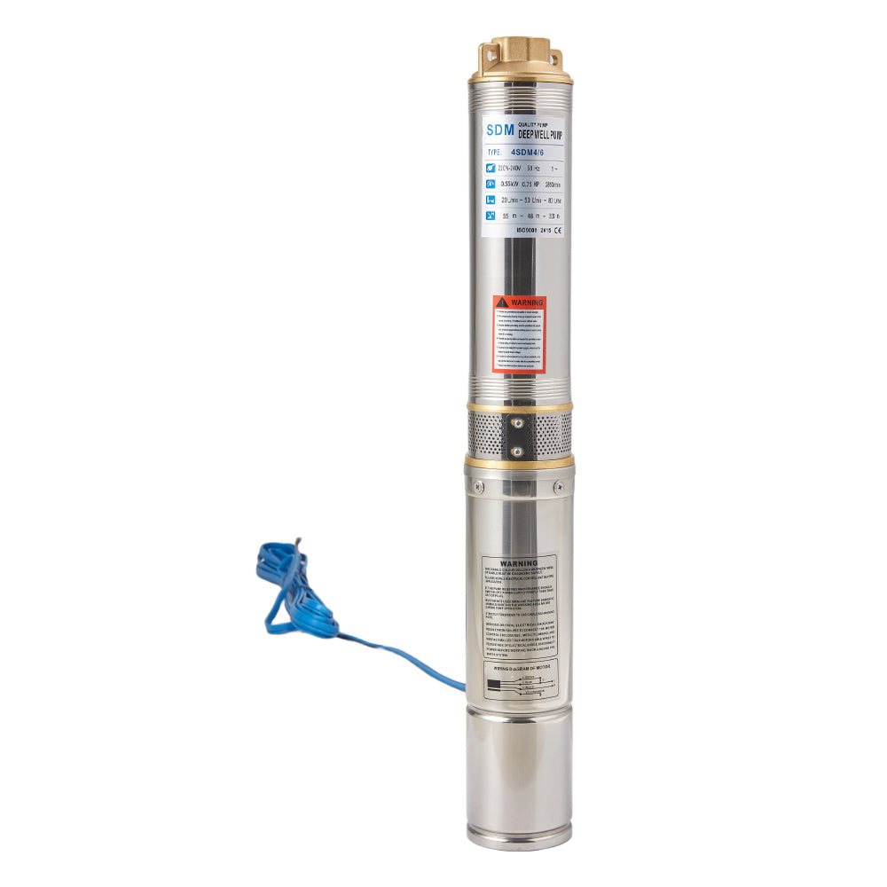 10 Inch 550W High Lift Submersible Deep Well Pump, ZT0115 – EVER STRONG