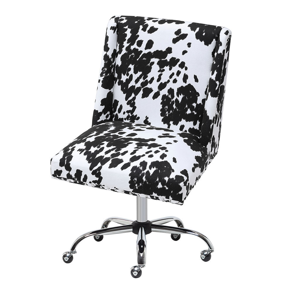 Milk Cow Print Swivel Office Chair, FA0314 – EVER STRONG