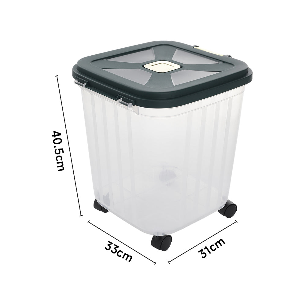 Large Capacity Food Storage Container with Wheels, CT0753 – EVER STRONG