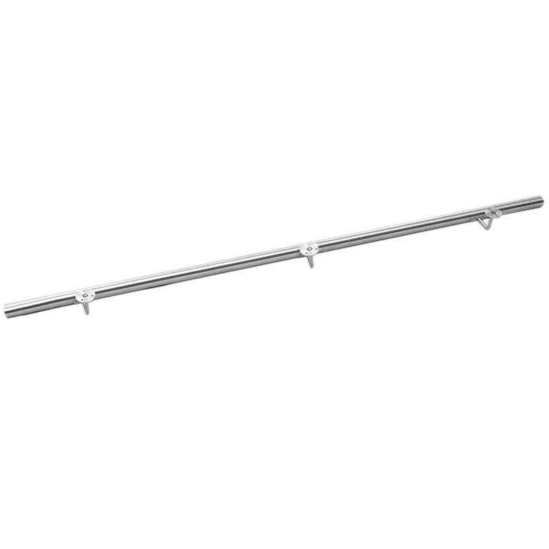Brushed Stainless Steel Stair Pipe Handrail with Mounts, PM0532 – EVER ...